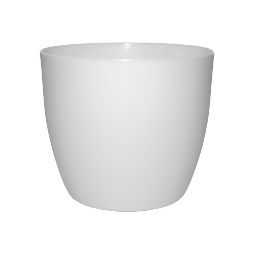 Vaso Plástico Musique Cachepot G Branco